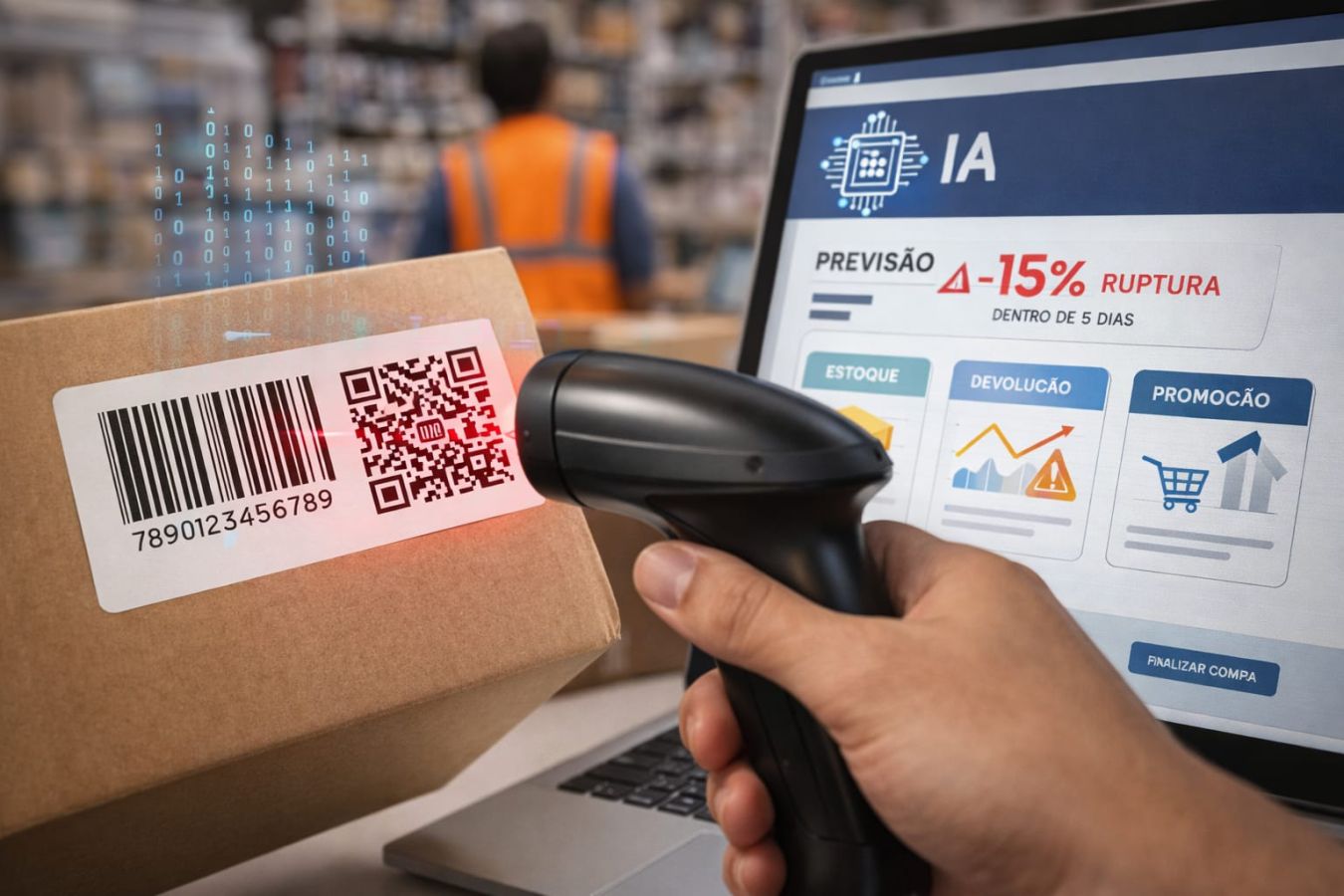 Código de barras e inteligência artificial: o novo “cérebro” do varejo ...